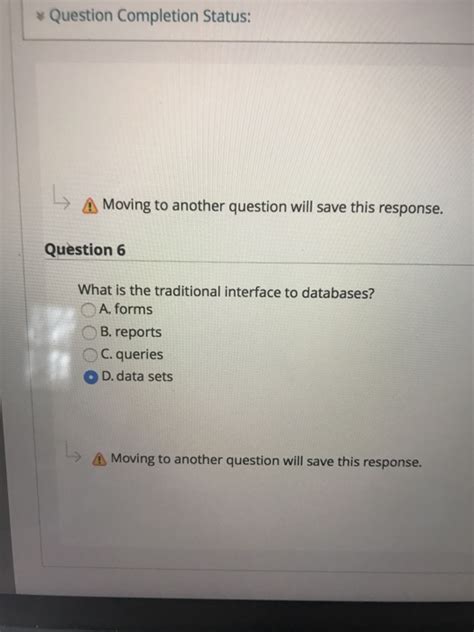 solved question completion status moving to another