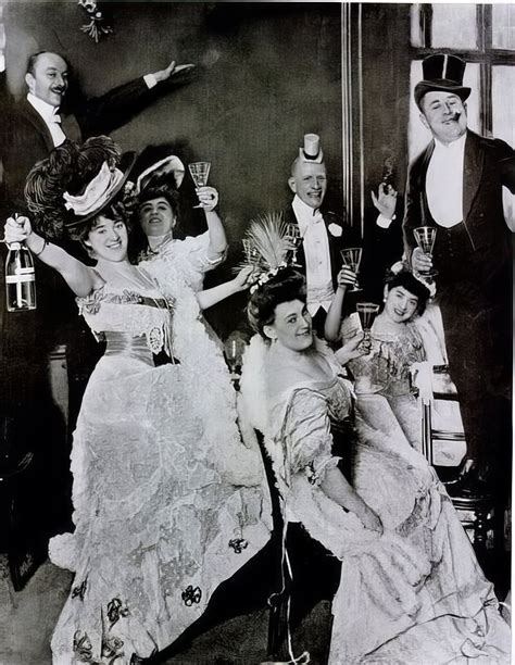 How People Celebrated New Years Photos From The Late 1800s To The Mid