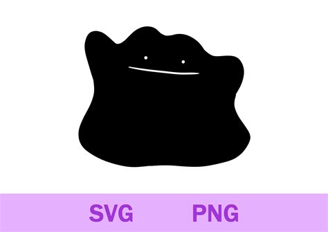 Pokemon Ditto Png Svg Pokemon Png Svg Pokemon Ditto Clipart Etsy Nederland
