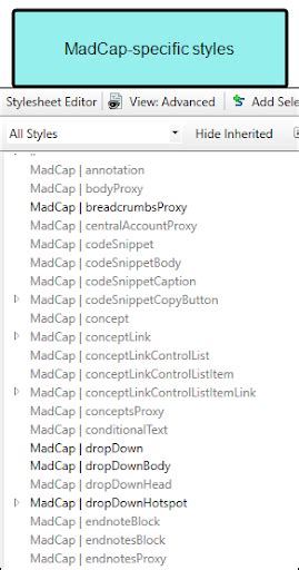 How To Create A Css Stylesheet Madcap Software