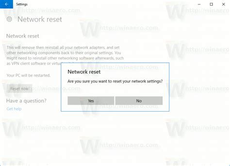 How To Reset Network Connection In Windows 10