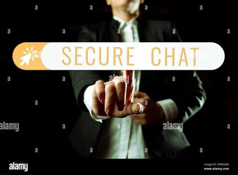 Writing Displaying Text Secure Chat Word For Approach To Protect Messages When Sent Beyond The