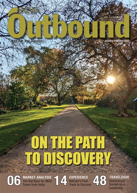 January February 2023 Issue Of India Outbound