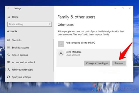 How To Delete A User Account In Windows 10 6 Methods Winbuzzer