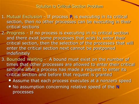 Ppt Process Synchronization Powerpoint Presentation Free Download