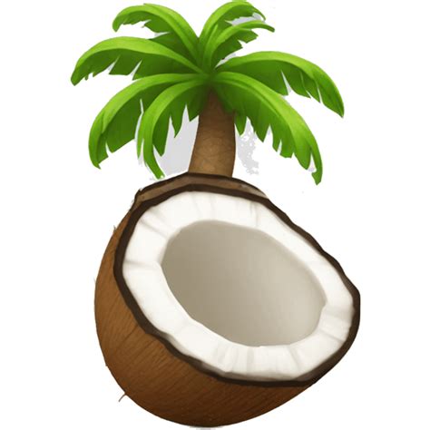 Coconut Emoji Ai Emoji Generator