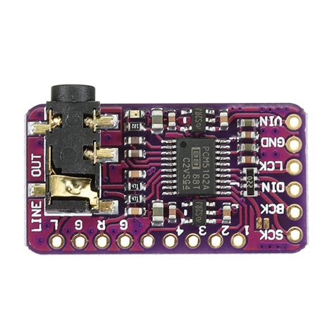 pcm5102 dac i2s interface decoder board botshop