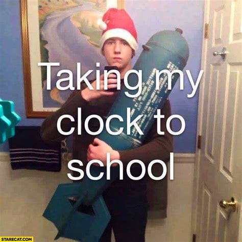 Taking My Clock To School Bomb