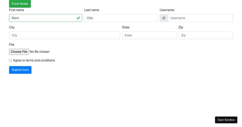 Formik React Bootstrap Form Forked Codesandbox