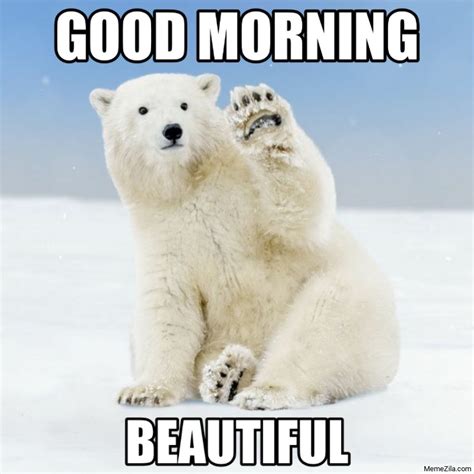 Good Morning Beautiful Memes