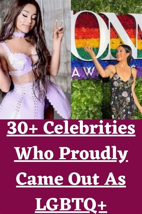 30 Celebrities Who Proudly Came Out As Lgbtq Artofit