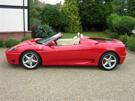 Ferrari 360 Modena Spider 2000 Size And Specs Cabriolet Comparison