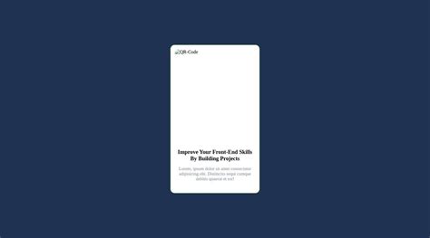 Frontend Mentor Qr Code Htmlcss Coding Challenge Solution