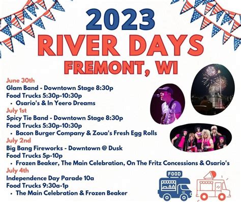 Frozen Beaker River Days At Wolf River Fremont Wi On 2nd July 2023