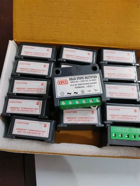 96 Vdc Iri Solid State Rectifier Break Rectifier Single Phase Full