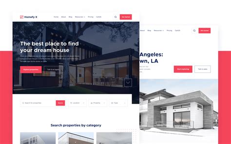 Real Estate Webflow Template Homefy X Brix Templates