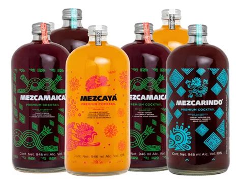 Mezcaja Mix 946 Ml Bebida A Base De Mezcal 6 Boltellas Mercadolibre