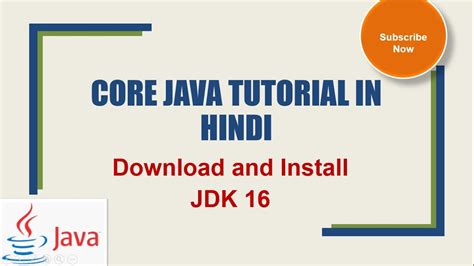 How To Install Java JDK On Windows Path Setup JDK Core Java Tutorials In Hindi