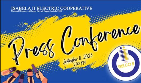 Iselco Ii Press Conference