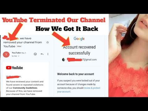 101% Terminated Channel Recovered 😀 | How to Recover Suspended / Terminate YouTube Channel - YouTube