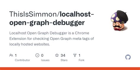 github thisissimmon localhost open graph debugger localhost open