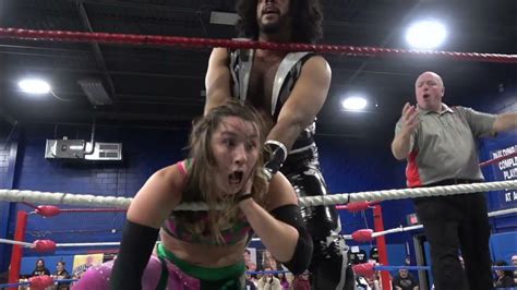 Intergender Wrestling Ecwa Retroactive Erica Leigh Vs Jgeorge