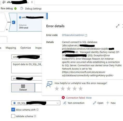 Existing Dataset In Adf Pipeline Not Working For Data Flow Microsoft Qanda