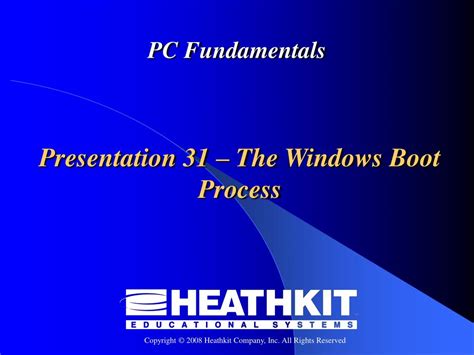 PPT Presentation The Windows Boot Process PowerPoint Presentation ID