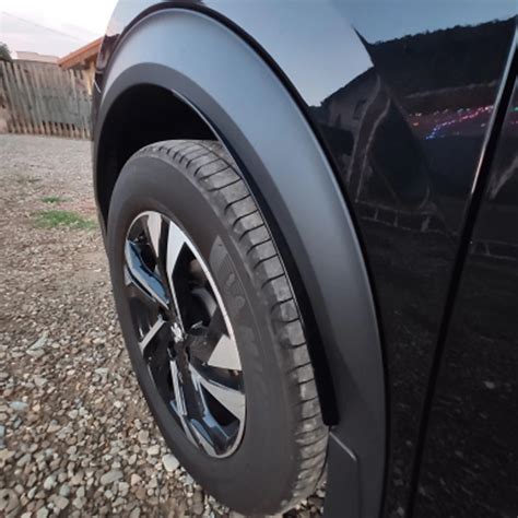 자동차 펜더 전면 후면 자동차 휠 눈썹 펜더 머드 가드 머드 플랩 스플래시 가드 푸조 2008 2020 2022 바디 키트 광택 블랙 Aliexpress