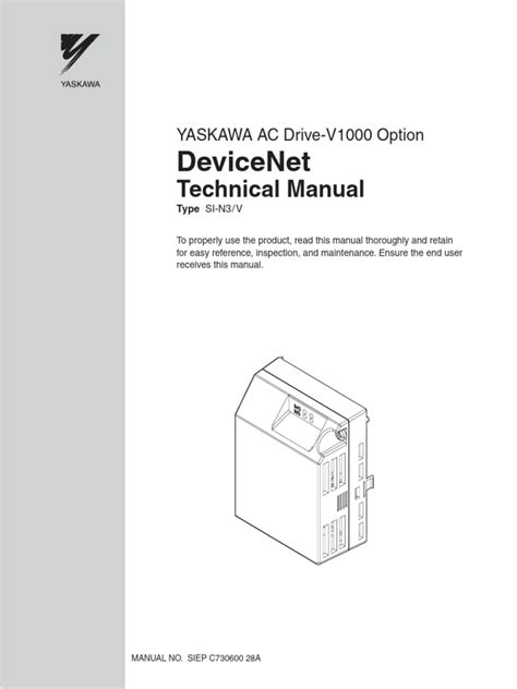 manual cartao devicenet yaskawa si n3v pdf electrical wiring