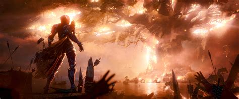 A Slightly Edited Version Of Teldrassil Burning R Wow