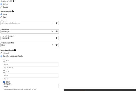 ¿cómo Configurar Icmp Bajo Ipv6 En El Firewall De Gcp