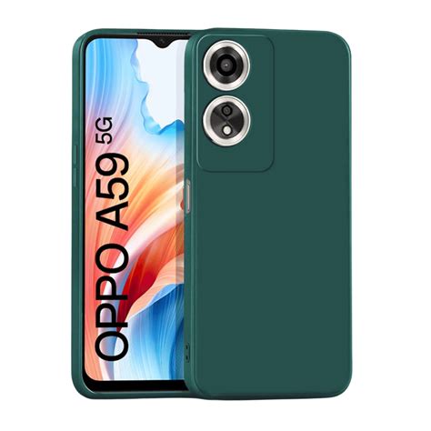 Grab Inbase Cloth Silicon Back Case For Oppo A59 5g Green