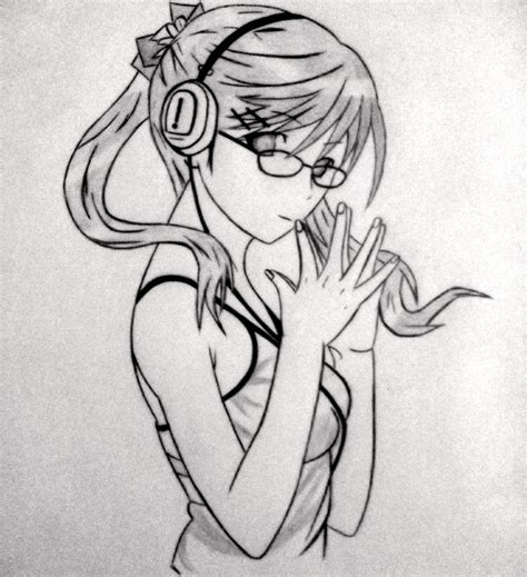 How To Draw A Nerd Girl Step By Step