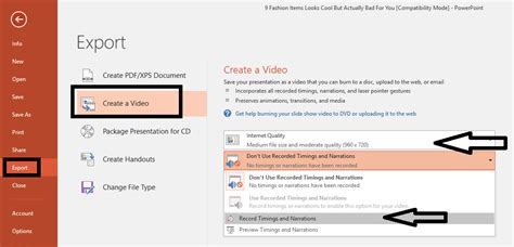 Learn New Things How To Save PowerPoint Presentation As Video Easy Steps