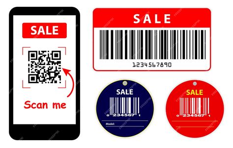 Premium Vector Set Of Various Barcode Label Or Scan Barcode Bars