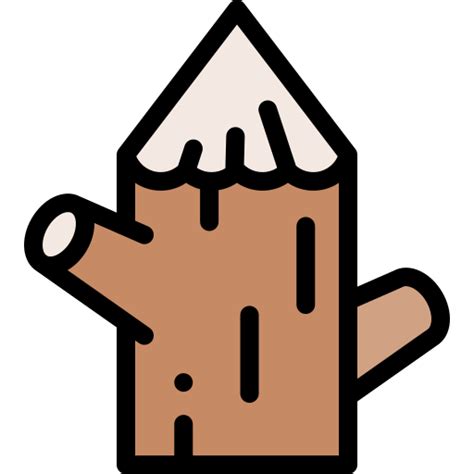 Tree Stump Detailed Rounded Lineal Color Icon Tree Stump Detailed Rounded Lineal Color Icon
