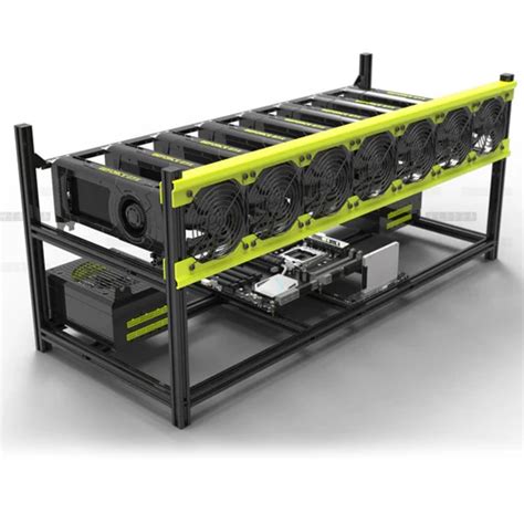 Veddha V3d 8 Gpu Mining Case Aluminum By Bitcoin Merch®