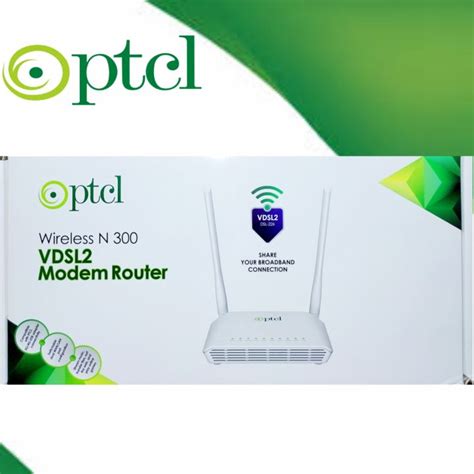 Ptcl Modem New Box Pack All Accessories Vdsl2 Darazpk