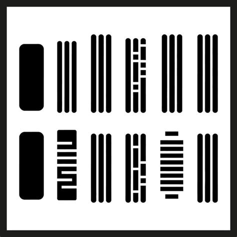 Barcode Silhouette Vectors And Illustrations For Free Download