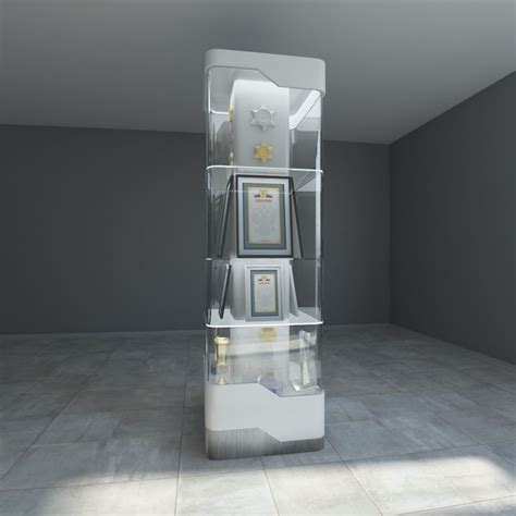 전시회 쇼케이스 3d 모델 7 Max 3ds Fbx Obj Free3d