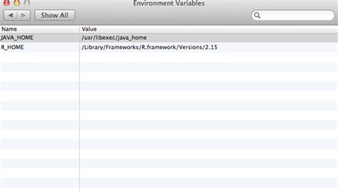 Macos Using R In Java Application On A Mac Stack Overflow