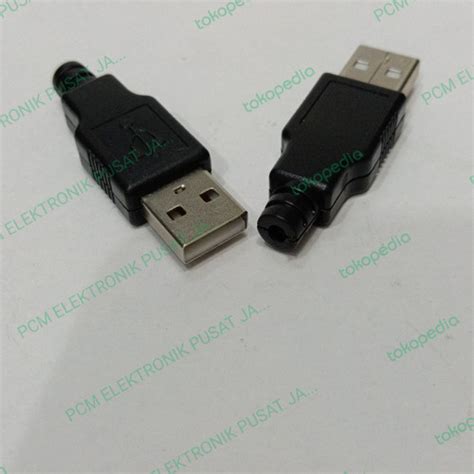 Jual 1548 Jack Jeck Jak Jek Kepala Konektor Connector Usb Type A Male Cowok Jakarta Barat