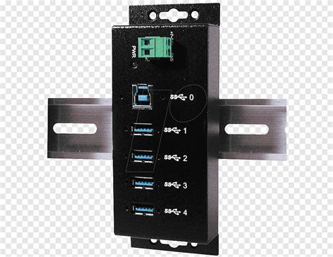 이더넷 허브 Usb 허브 컴퓨터 포트 Usb 30 Usb 전자 제품 전자 장치 Png Pngegg