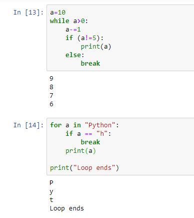 Python Flow Control Statements