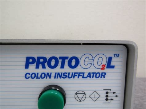 Ezem Protocol Colon Insufflator Protoco2l With Quick Ref Guide Ref