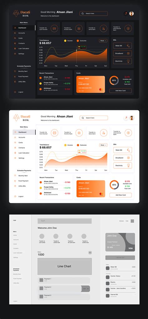 Banking Dashboard UI UX Design On Behance