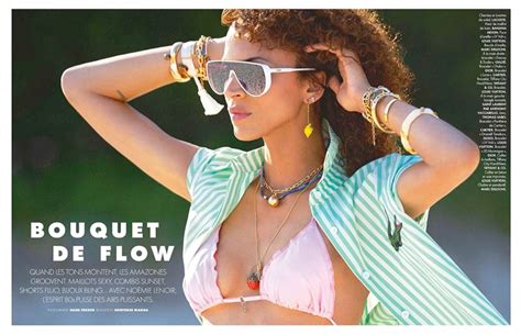 Noemie Lenoir Elle France 2020 Swim Beach Fashion Editorial