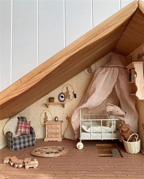 Little Mouse House Mouse Doll House Doll House Inspiration Maileg