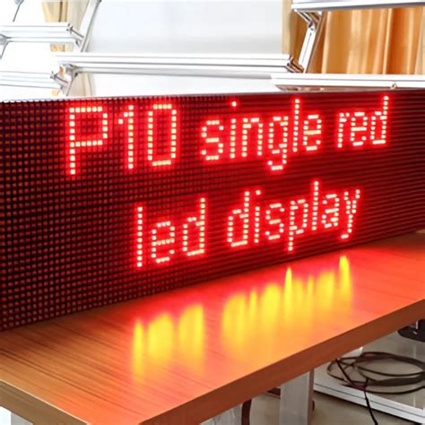 Red Single Color Scrolling Led Display 10 Mm At 5626 15 Sq Ft In Pune ID 2853305968088